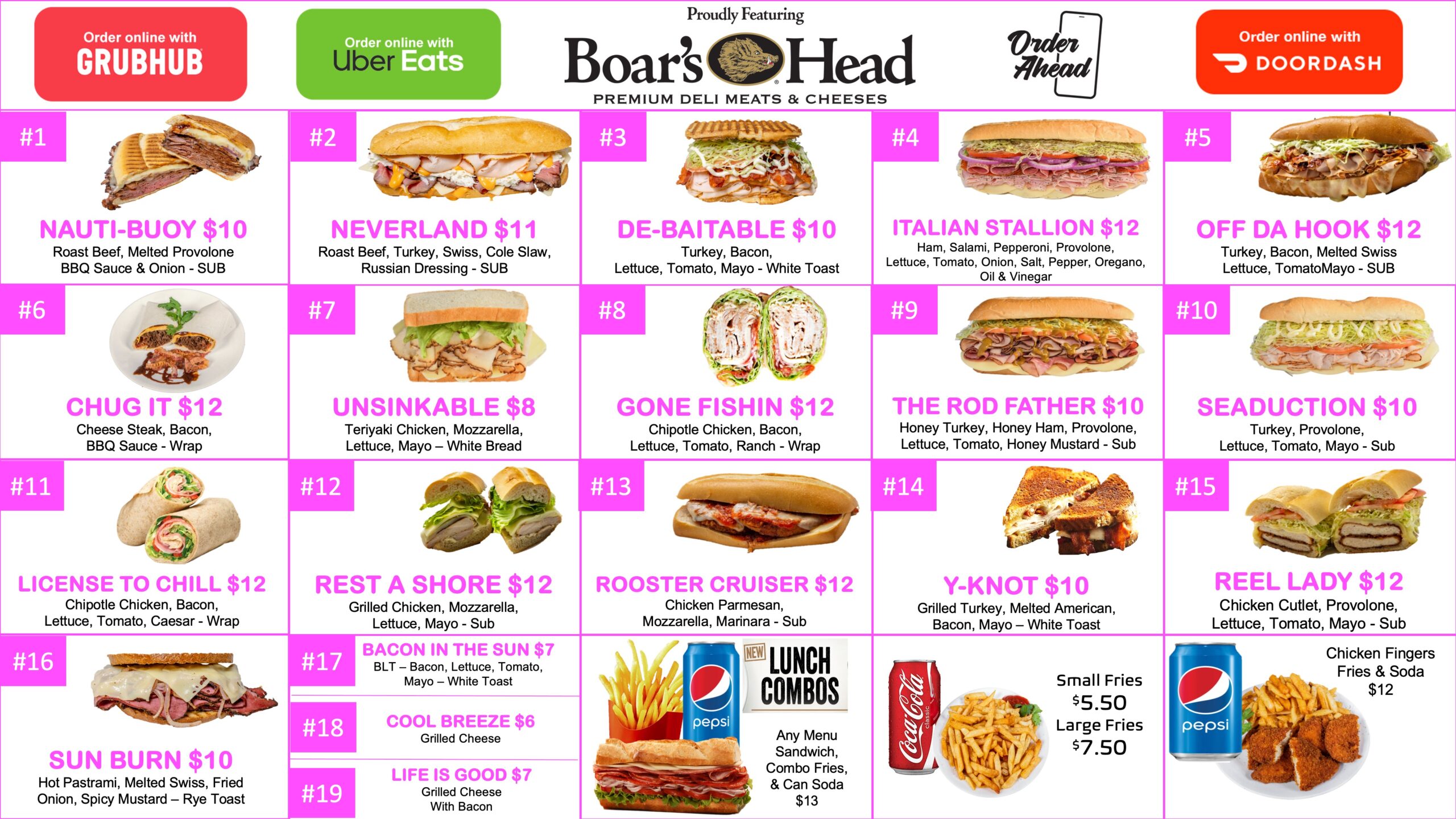 Menu - Jefferson Market